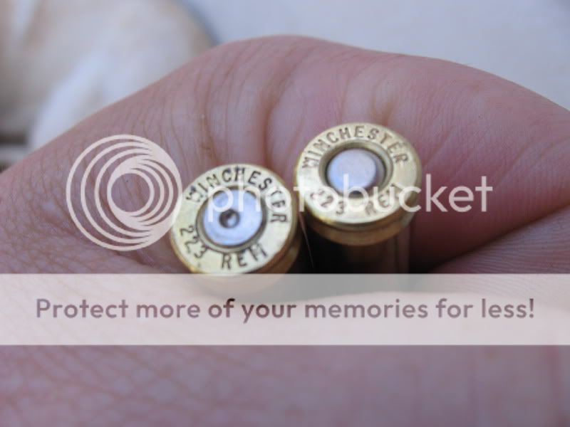 Cratered and Flat Primers