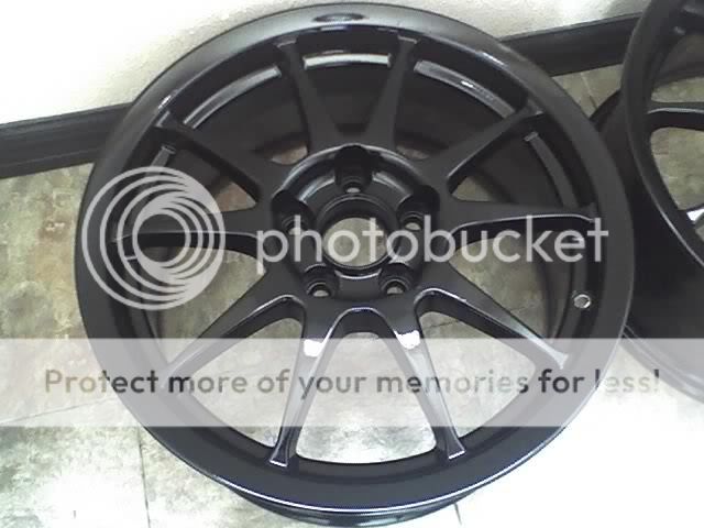 FS. 17X7.5 +45 06' Acura Aspec rims black | Honda / Acura K20a K24a ...