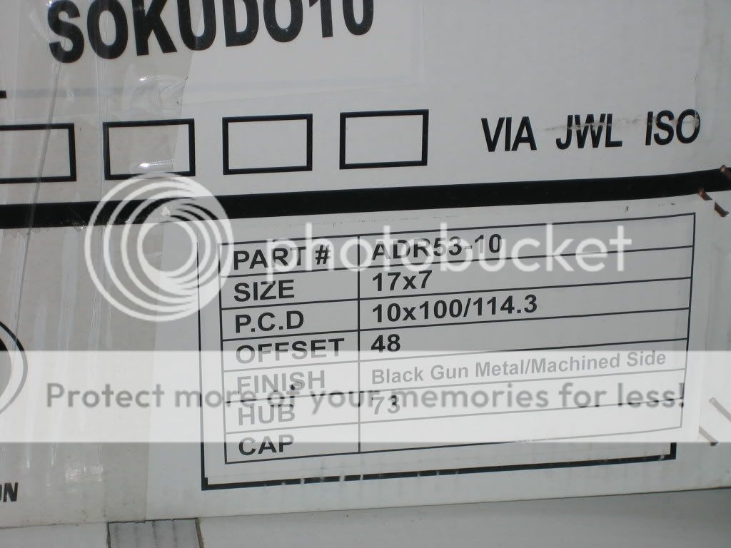 FS: 17" ADR wheels + Hankook tires - NASIOC