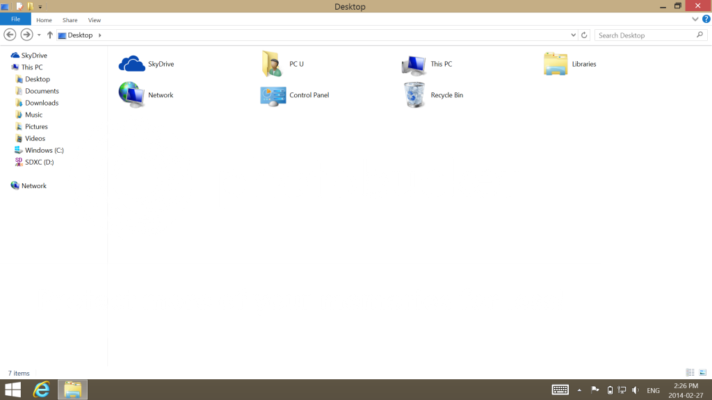 How do I pin "desktop" folder to start screen? : r/windows8