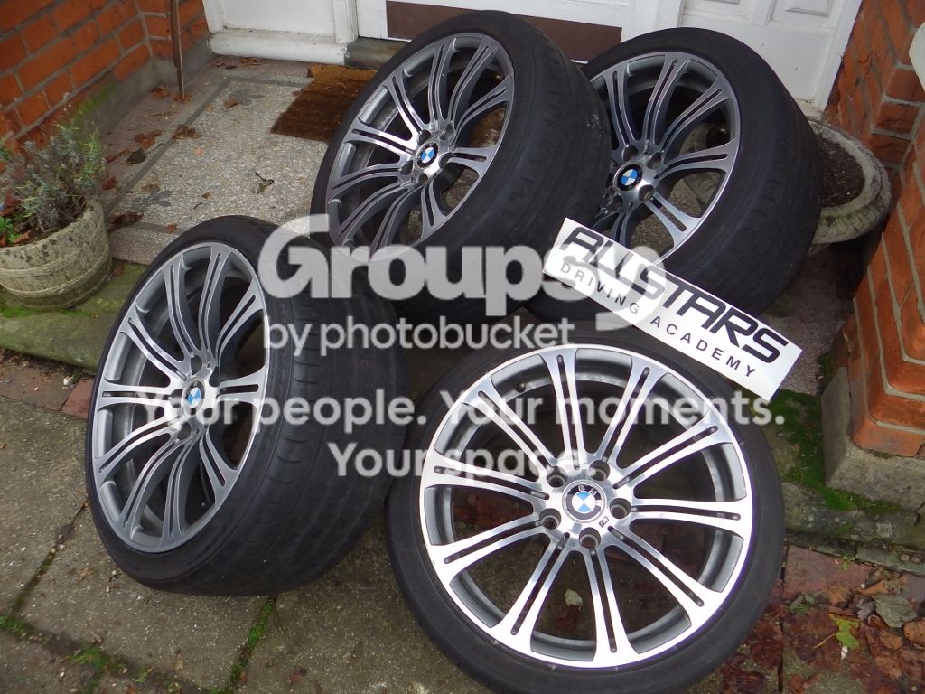 FULL SET of E92 M3 Wheels (Style 220) 2 x 19x8.5 and 2 x 19x9.5 ...