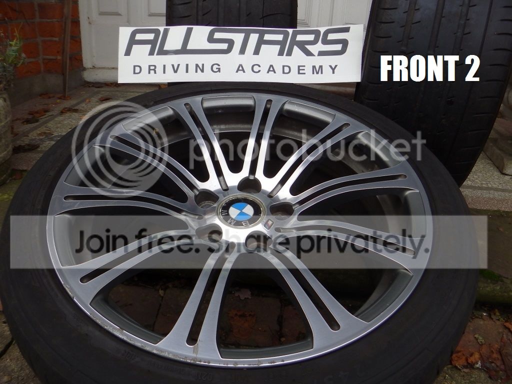 FULL SET of E92 M3 Wheels (Style 220) 2 x 19x8.5 and 2 x 19x9.5 ...