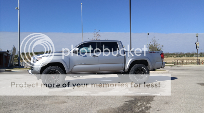 Show me your 3rd Gen Silver TRD Sport w/ Matte Black TRD Pro Wheels ...
