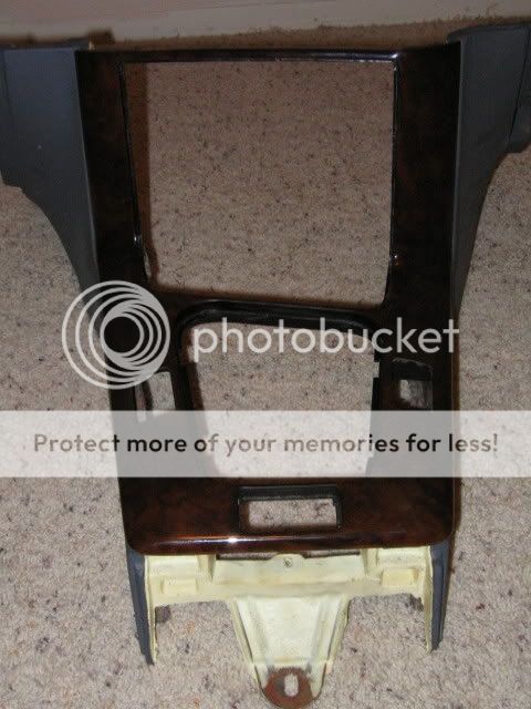 E36 Wood center console