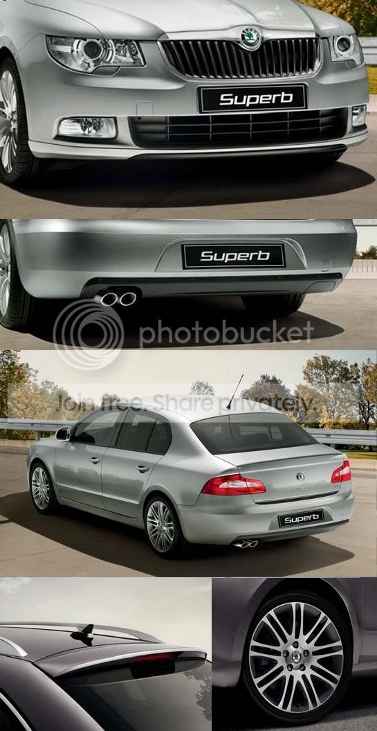 body kits - Skoda Superb Mk2 (2008-2015) - BRISKODA