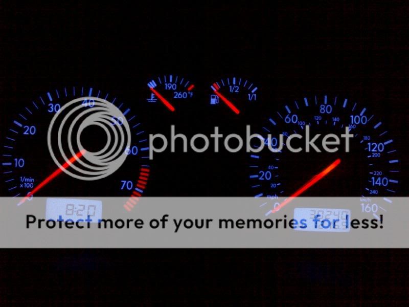 DIY: Passat Instrument Cluster gauge faces and aluminum rings swap into ...