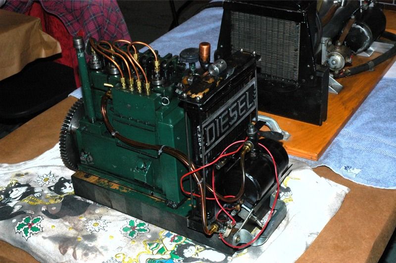 Miniature scratch built model engine show, (these little engines ...