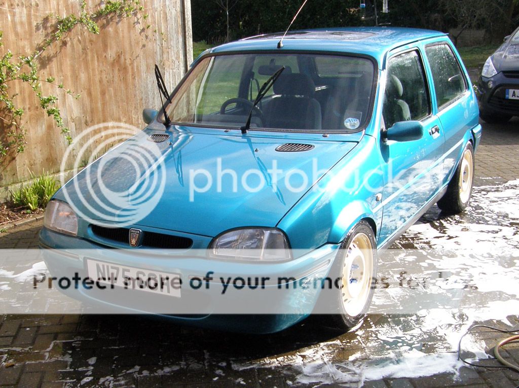 FWD: '95 Rover 100 1.8 VVC Kingfisher Blue T&T'd pocket rocket ...