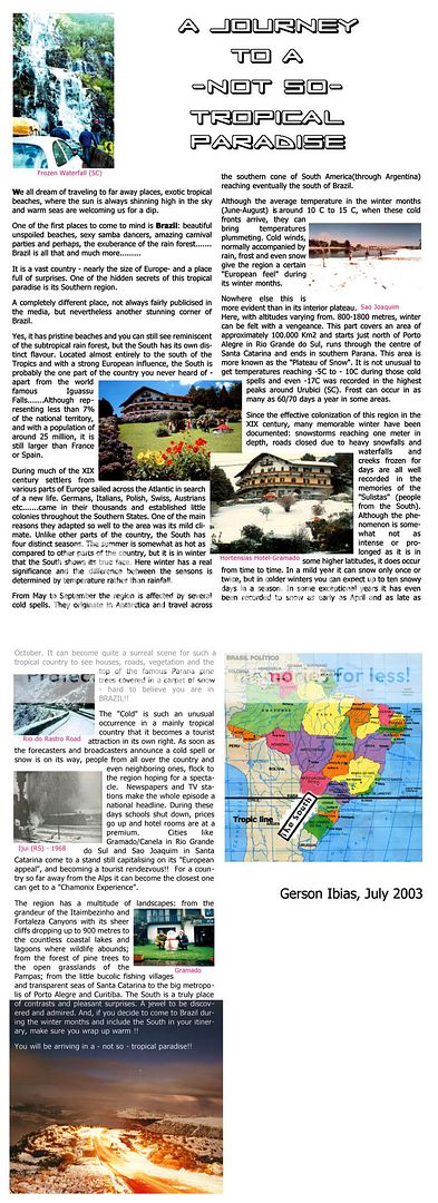 Snow in Brazil | SkyscraperCity Forum