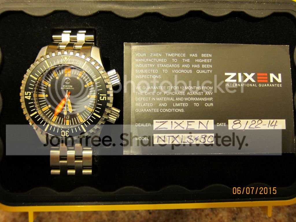 FS: Zixen Nitrox LS . | WatchUSeek Watch Forums