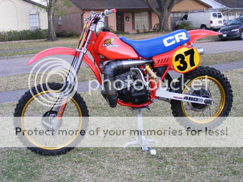 The '83 CR480 ready to rock - Old School Moto - Motocross Forums ...
