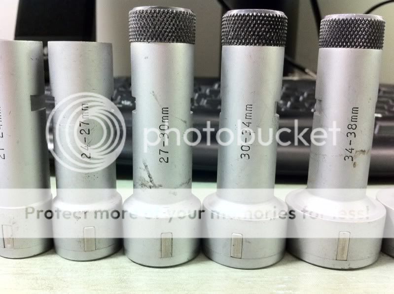 Need help identifying these bore mike anvils