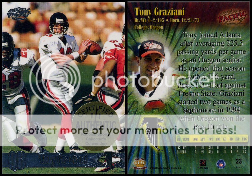 Collecting an Unknown Player - My Tony Graziani PC | Sports Card Club