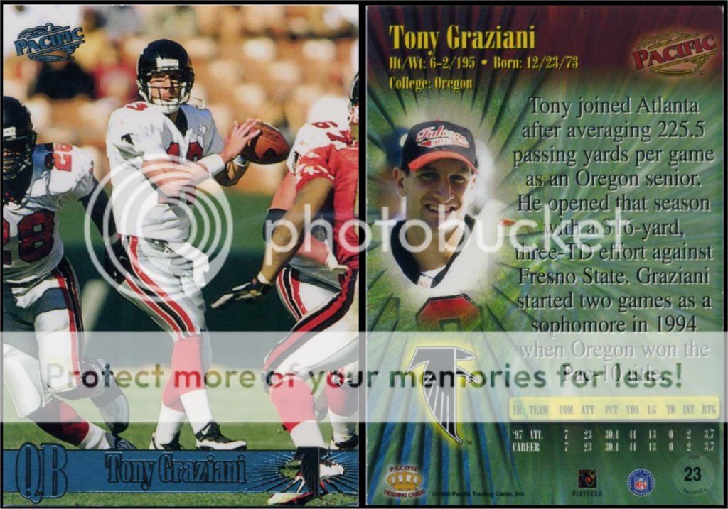 Collecting an Unknown Player - My Tony Graziani PC | Sports Card Club